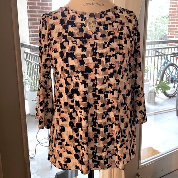 Kasper | Tops | Kasper Ladies Blouse Multicolor Design Women Business ...